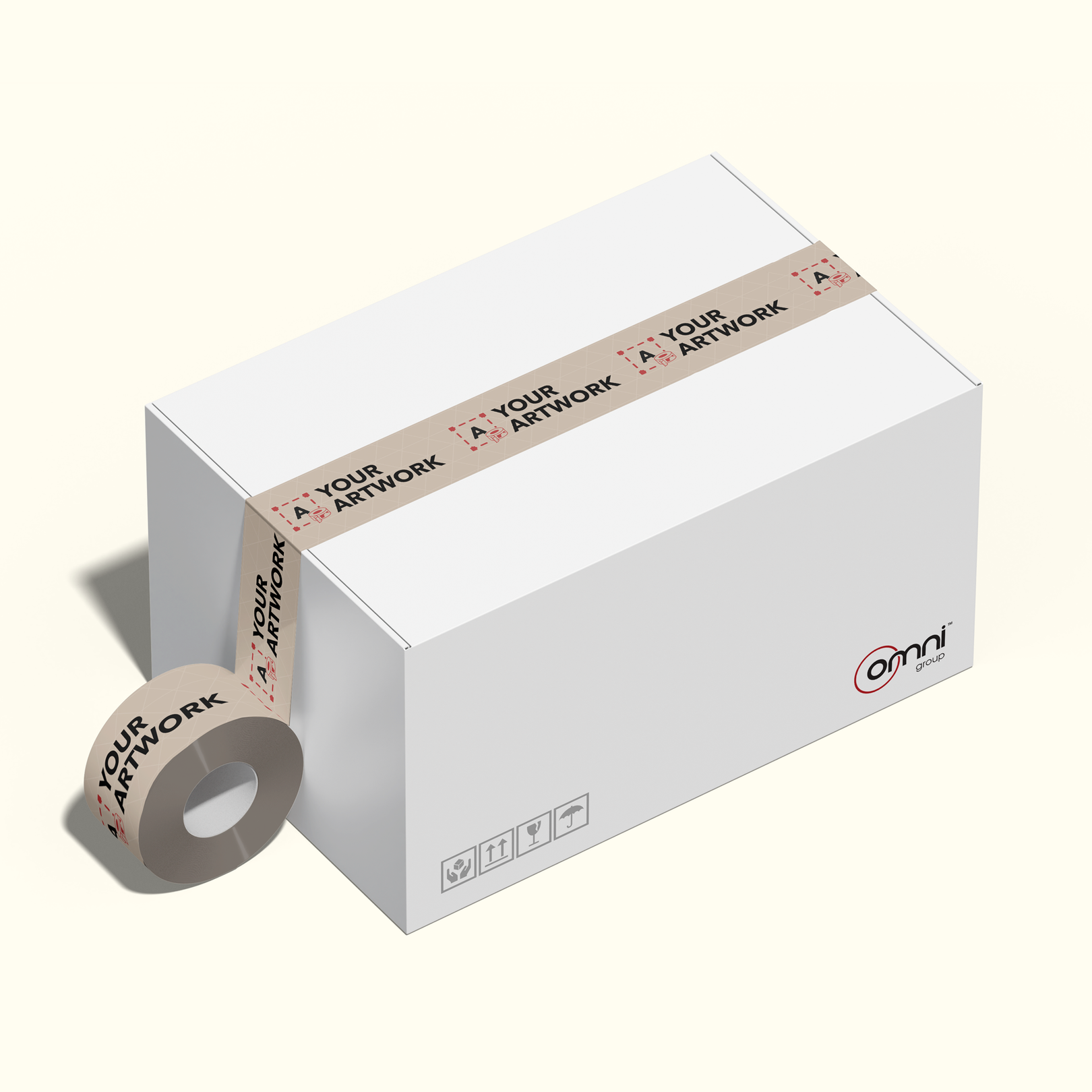 Custom Printed Water Activated Gummed Paper Tape | Omni Group | Order ...